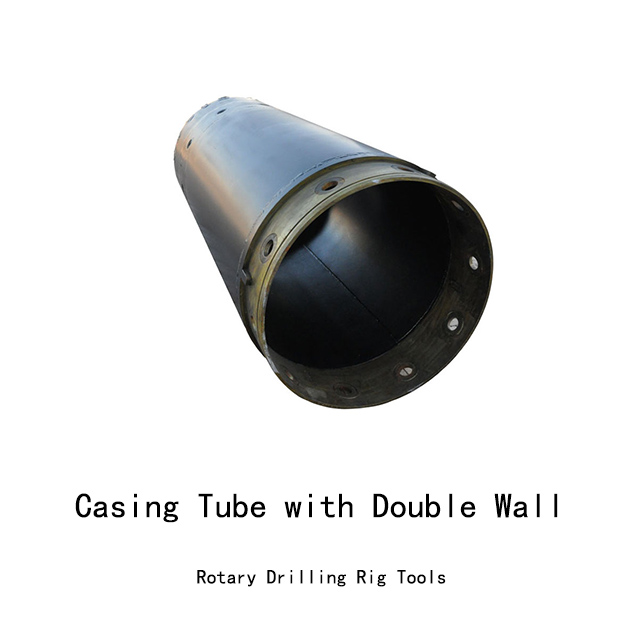 Casing Tube with Double Wall - Buy PILING MACHINERY Tools, Rotary ...